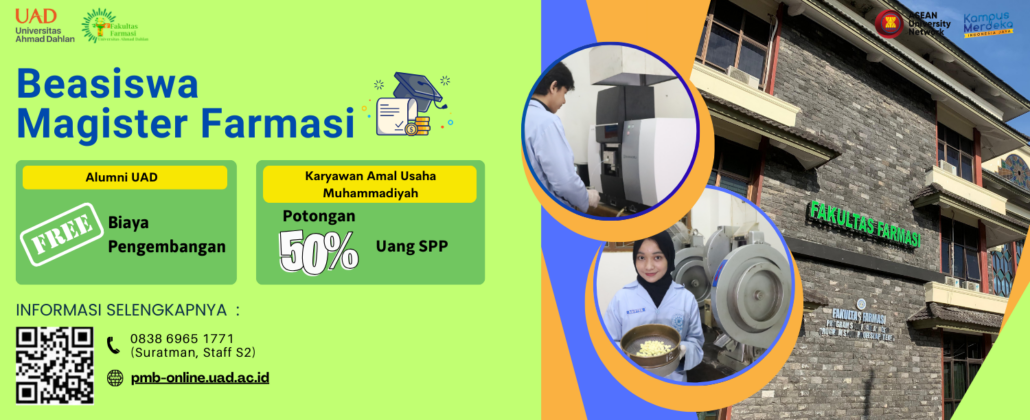 Program S2 Farmasi – Universitas Ahmad Dahlan