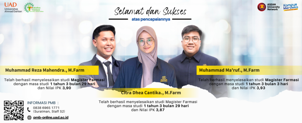 Program S2 Farmasi – Universitas Ahmad Dahlan